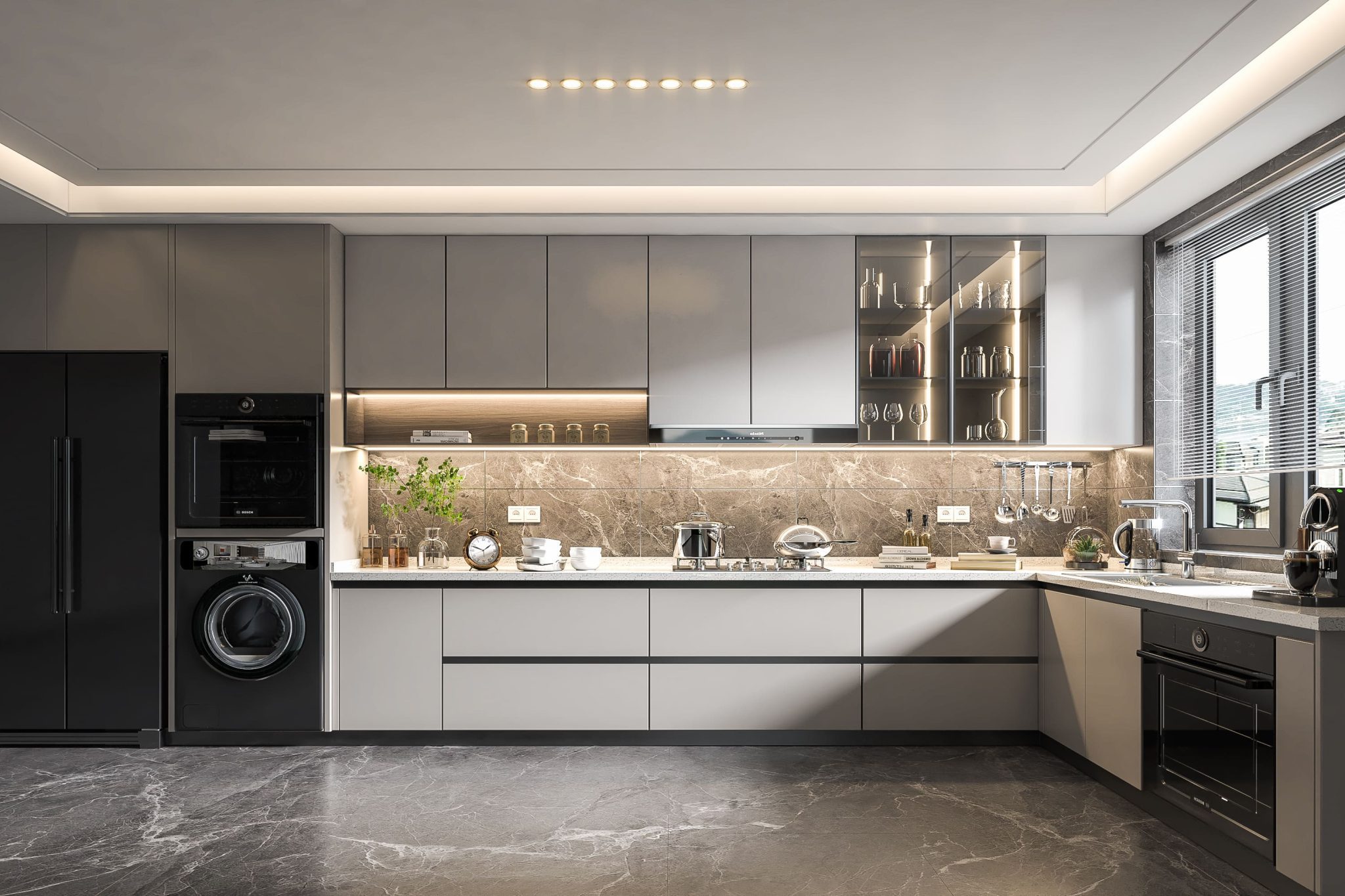 Kabinet Dapur Malaysia Berkualiti Tinggi | EverGreen Custom Cabinets